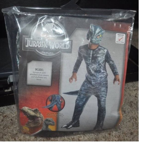 Rubie's | Costumes | Jurassic Park Blue Raptor Dinosaur Costume 8 ...